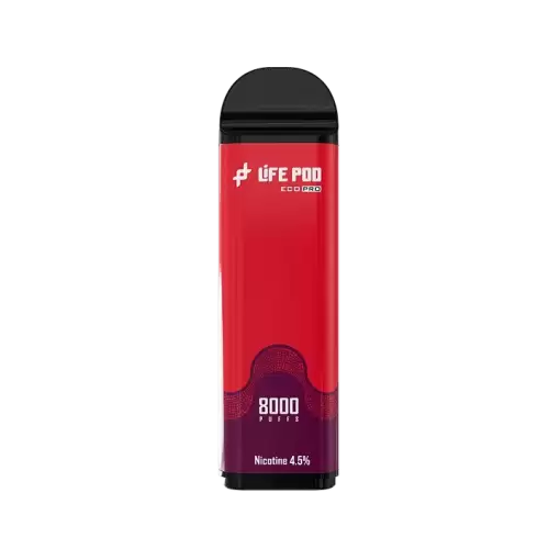 Life Pod Recarga Cherry Bomb 8.000 Puff 4.5% - Apotecario Vape Store